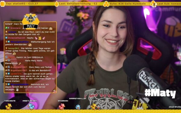 Maty: Immer ein Lächeln auf den Lippen gepaart mit Selbstironie