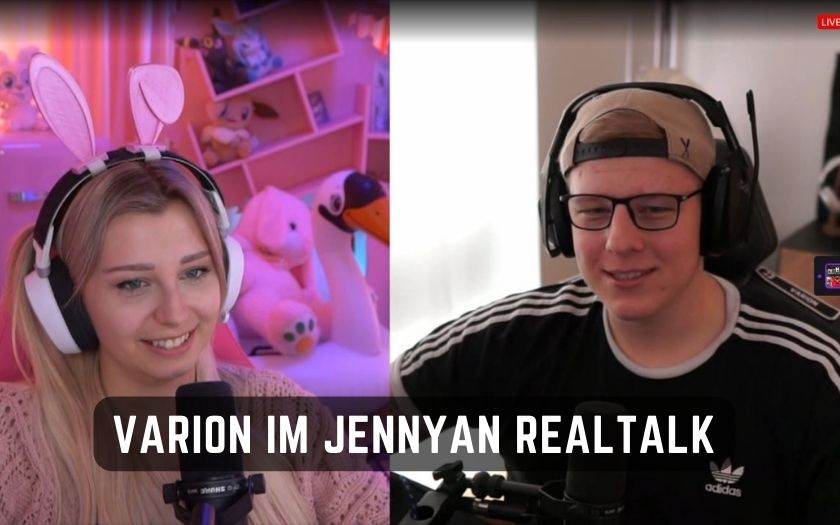 Varion im JenNyan Realtalk über Youtube, Twitch und kalt duschen