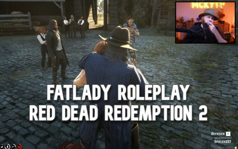 Fat Lady RDR2 Roleplay geht auf Twitch durch die Decke